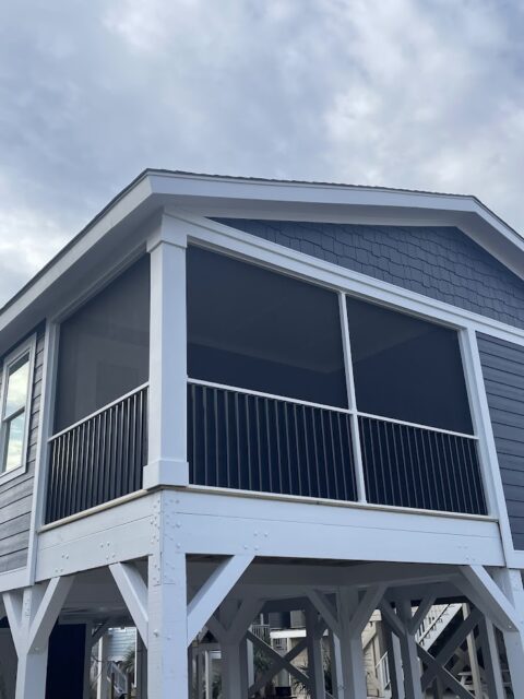 Screened Handrails | Shoreline Screening Solutions